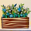 DIY 3D Layered MDF Flower Pot, Make Your Own Flower Pot, Flower Window ...