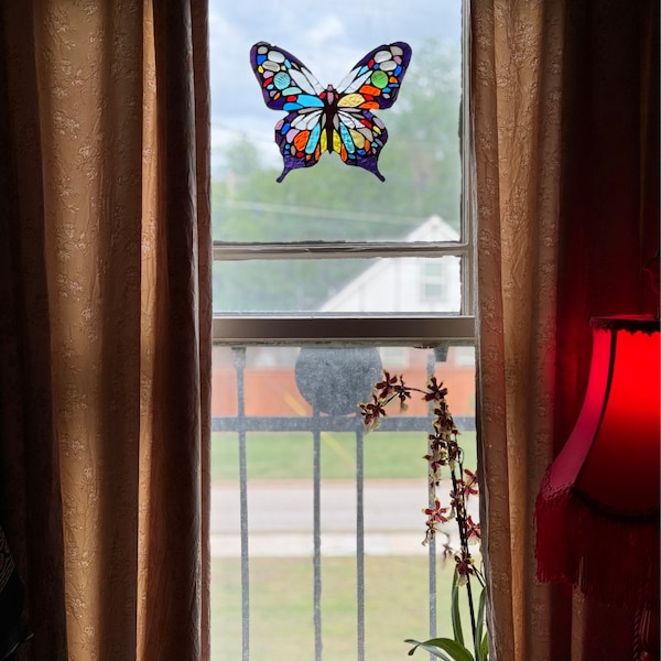 Stained Glass Tulips Flowers - Etsy