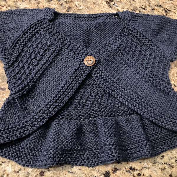 Knitting Pattern Girl, Knitting Pattern Shrug, Quick Knitting Pattern ...