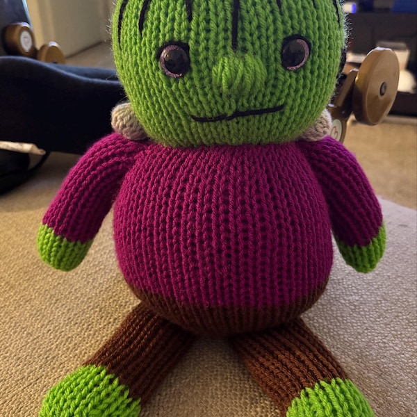 Frankie - Circular Knitting Machine Pdf Pattern - Sentro Addi Express ...