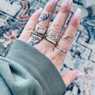 Sterling Silver Jewish Rabbi Skull Ring With Star of David - Etsy