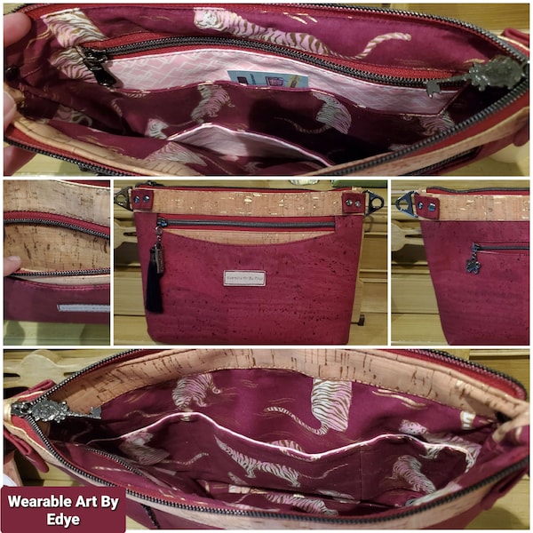 Sarah's Wristlet Pouch & Crossbody Bag PDF Digital Pattern Instant ...