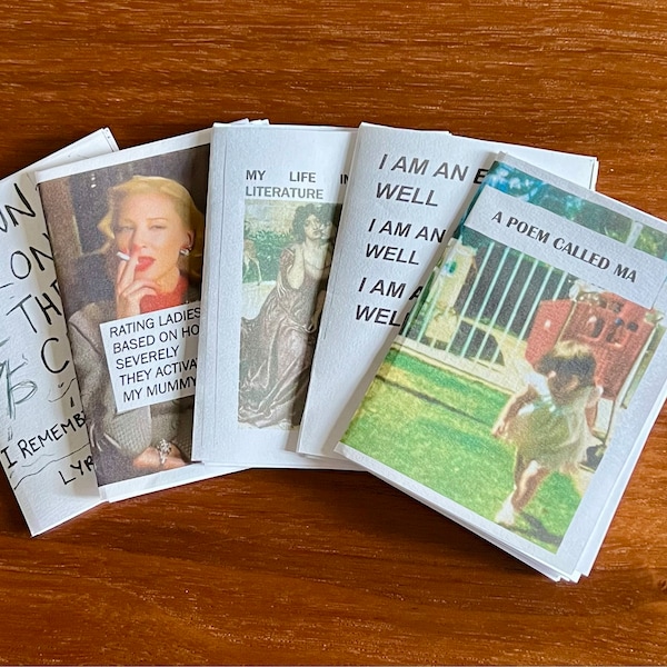 Digital Zines X4 Bundle Pack - Printable - Etsy