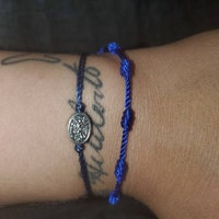 Evil Eye String Bracelet - Etsy