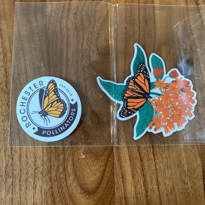 Pollinator Friendly Butterfly Garden Sign, Native Plant Habitat, 9 Inch ...