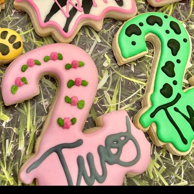 Any Number Numbers Script 1-9 Cookie Cutter 2 3 4 5 6 7 - Etsy