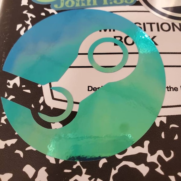 Steam Logo Decal - Etsy