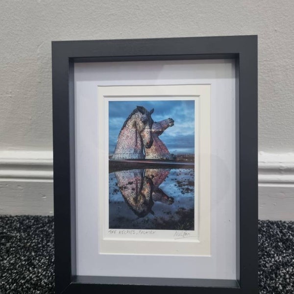 Wemyss Bay Station Scotland Black & White - A5 (10" X 8") Framed ...