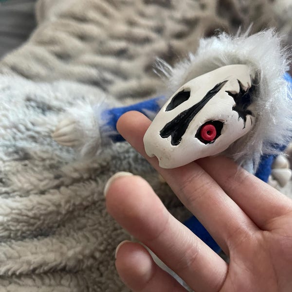 Mini and Baby Pocket Skelepet (undertale Gaster Blaster Inspired ...