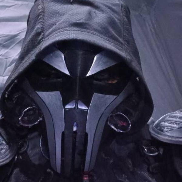 Metallic Phantasm Doom Casey Jones Mask Silver 3D Printed Halloween ...