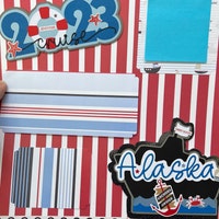 Scrapbook Title 4 Generations, Family Theme. A Premade Paper Piecing ...