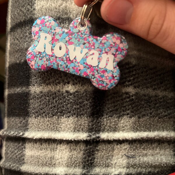 Dotty Pet Tags - Etsy