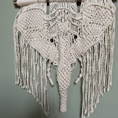 Macrame Pattern I BABAR I Macrame Elephant, Animal Macrame Pattern ...
