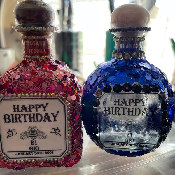 Mini Patron Label, Mini Patron, Tequila Custom Label, Mini Birthday ...