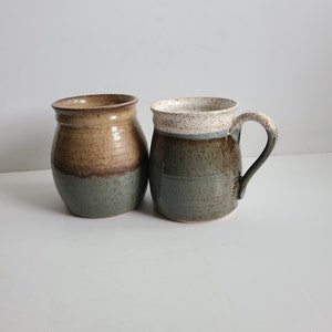 Stoneware Rustic Brown and Woodland Green Bread Plate, Dessert Tray ...