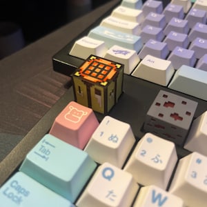 Crafting Table Keycaps, Minecraft Inspires Custom Keycap, Minecraft ...