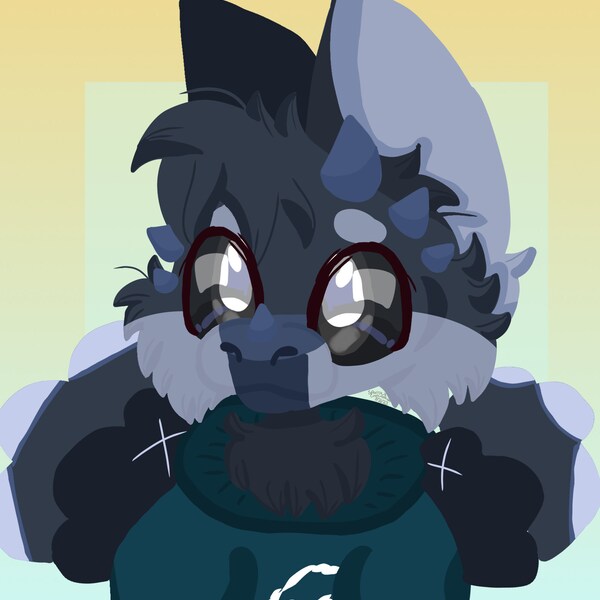 Anthro Protogen Ref Sheet Adopt - Etsy