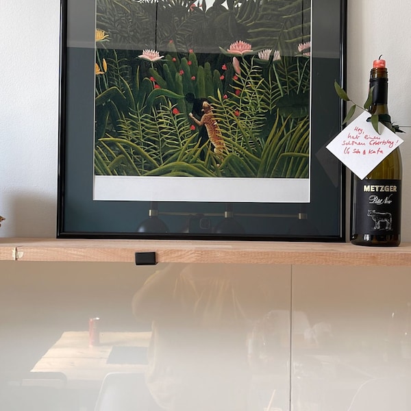 Henri Rousseau Virgin Forest With Sunset, Henri Rousseau Print, Henri ...