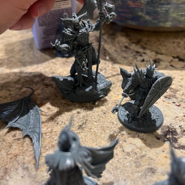 Pixie, Sprite, Fairies NPC Fey Miniature | 28mm, 32mm Scales | Also ...