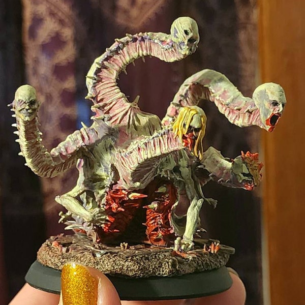 Dnd False Hydra Miniature Monster Miniature Aberration Miniature | 75mm ...