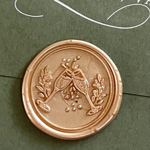 Custom Wax Seal Sticker, 40 Colors Wax Seals Self-adhesive Backing ...