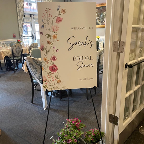 Boho Wildflower Baby Shower Invitation, Boho Baby Shower Invitation ...