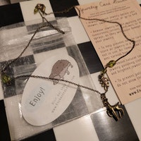 Radiant Swallowtail Butterfly Necklace Cute Green Butterfly Charm ...