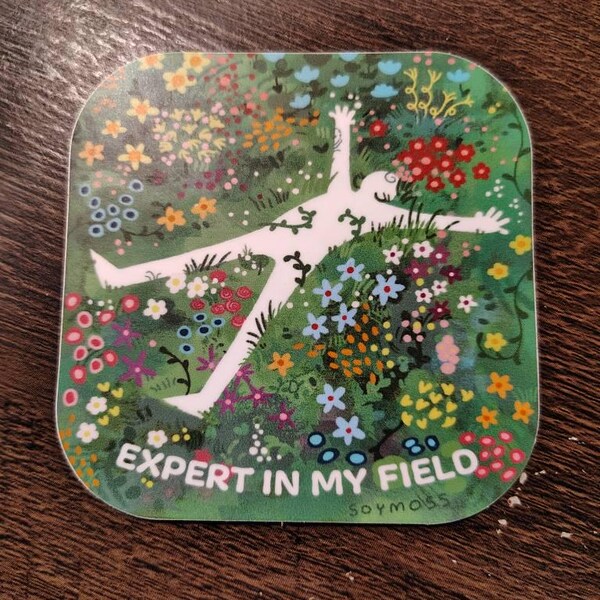Expert in My Field Stickers & Magnet - Etsy