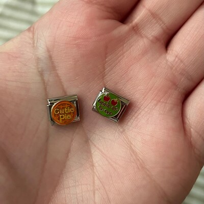 Build a Custom 5mm TINY Sized Italian Charm Bracelet With Birthstone ...