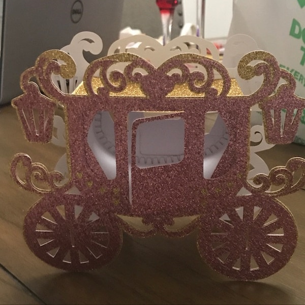 Princess Carriage and Horses SVG / Sil Studio and PDF Cutting File - Etsy