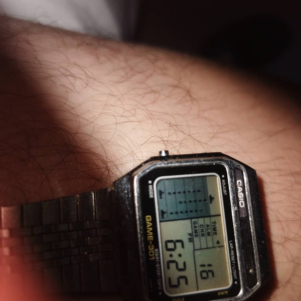 Casio DBC-610 With WR Symbol Calculator Data Bank Watch Module 676 ...