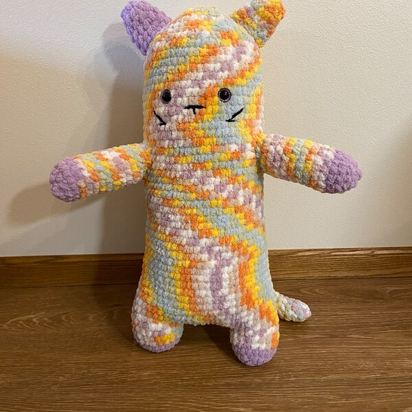Big Long Cat Crochet Pattern. Create You Own Big Long Cat Amigurumi ...