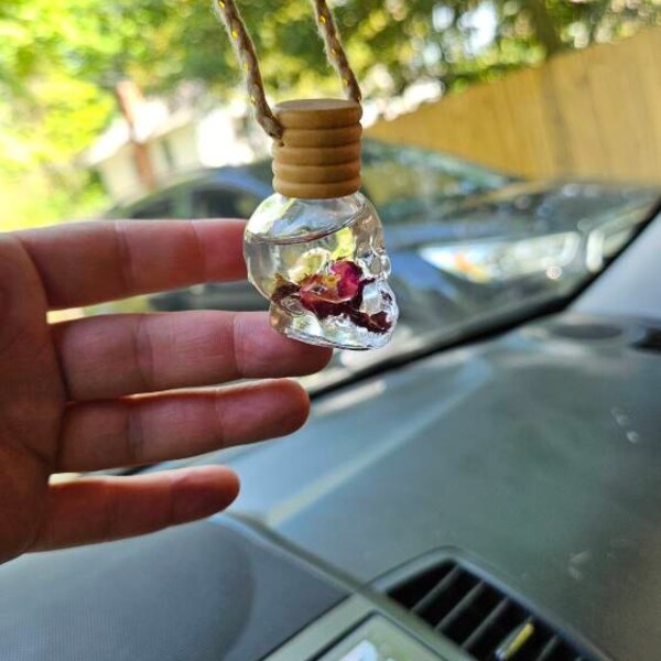 Skull Car Diffuser | Car Freshener | Halloween Car Accessories for ...