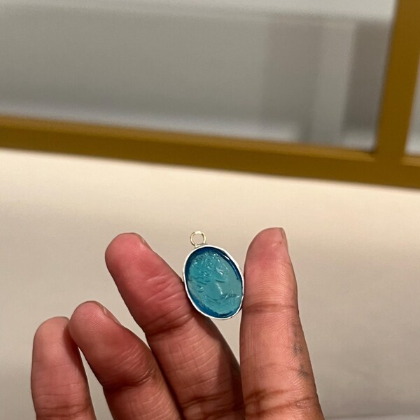 Handmade Glass Greek Bee Intaglio for Make Jewelry, Antique Looks ...