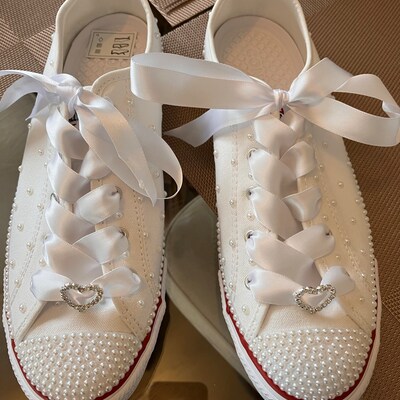 Wedding Bridal Nike Air Max 90s, Bride Nikes, Bling Trainers, Bridal ...