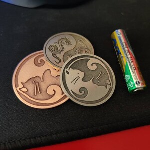 FENRIR Coin FENRIR Pendant FENRIR Keychain Fenrir Pin Badge | Etsy