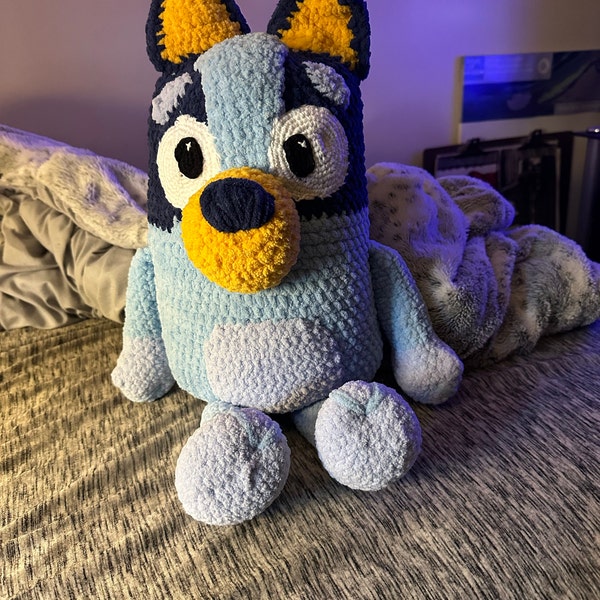 XL Heeler Plush Toys PDF Crochet Pattern - Etsy