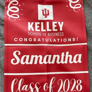 Custom College Bound Yard Flag, Custom College Sign, College Garden ...