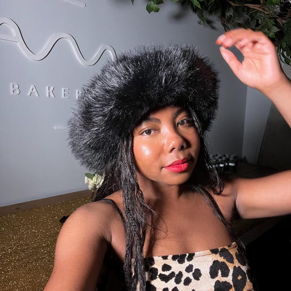 Incredibly Soft Extra Thick Fur Fluffy Fuzzy Bucket Hat -vegan Fur Hat ...