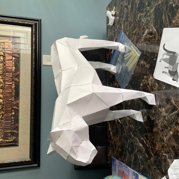 Labrador Dog, Printable Papercraft Template. "man's Best Friend ...