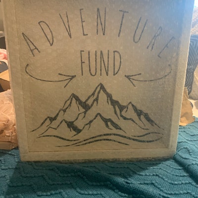 Adventure Fund Shadow Box Travel Fund Money Holder Gift for Couple ...