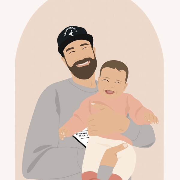 Personalized Illustration Personalized Illustration Ornaments ...