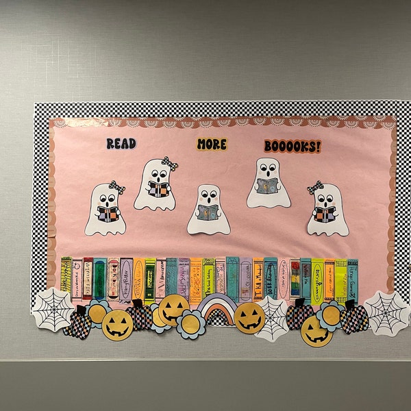 Halloween Bulletin Board Kit | October Bulletin Board Kit - Etsy