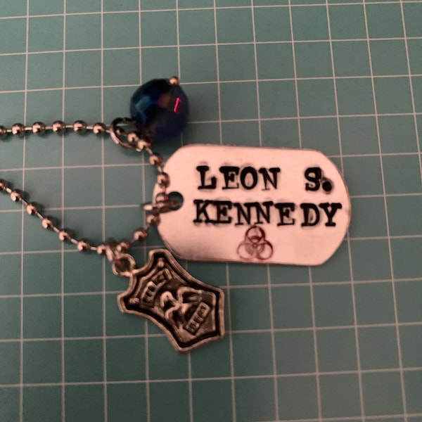 RE Character Dog Tag Necklaces - Etsy