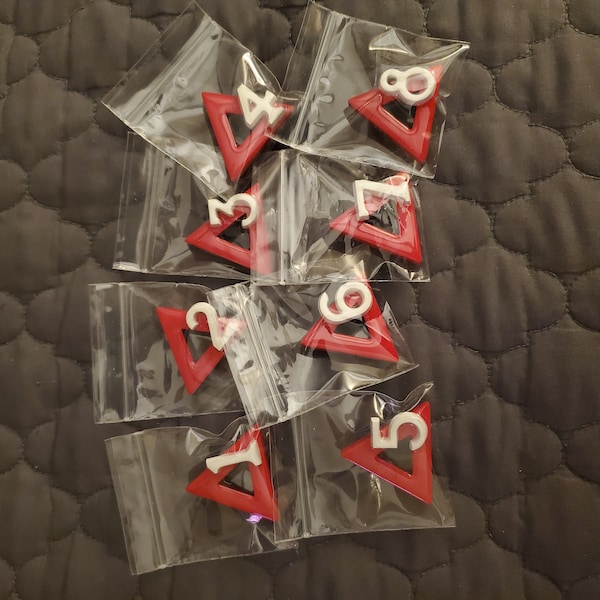 Delta Line Number Lapel Pin - Etsy