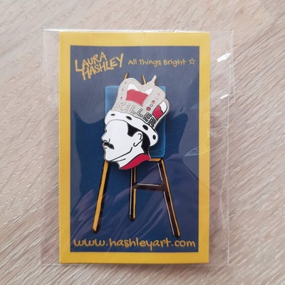 Freddie Mercury Killer Queen Enamel Pin Badge Silver Lapel Pin, Lgbtq ...