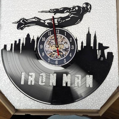 Spider Man Venom Vinyl Record Wall Clock, Housewarming Gifts for Son ...