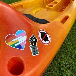 Black Lives Matter Fist Vinyl Sticker - Etsy