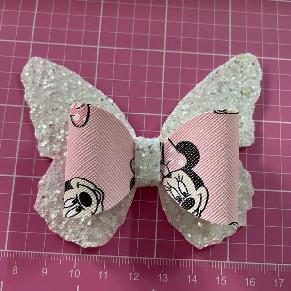 Digital SVG, DXF, PDF Butterfly Bow Template, Butterfly Bow, Girly Bow ...