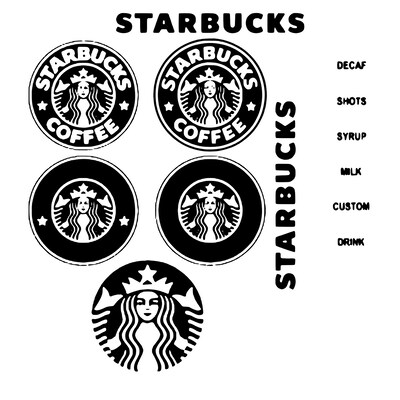Starbucks Logo SVG Starbucks Logo SVG File - Etsy
